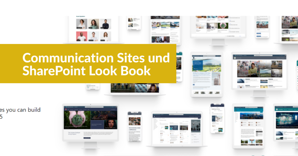 Communication Sites und SharePoint Look Book E08 - at365.de